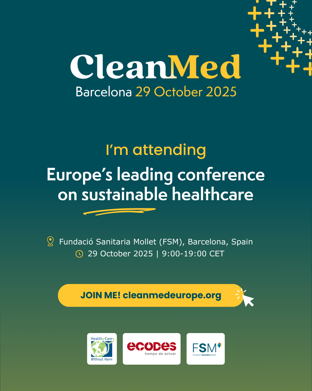 CleanMed Europe 2025 - Europe's leading conference on sustainable ...